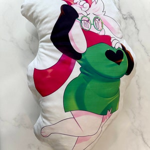 Female Ralsei Pillow Case 16-32" Tall - FREE Stickers - Etsy