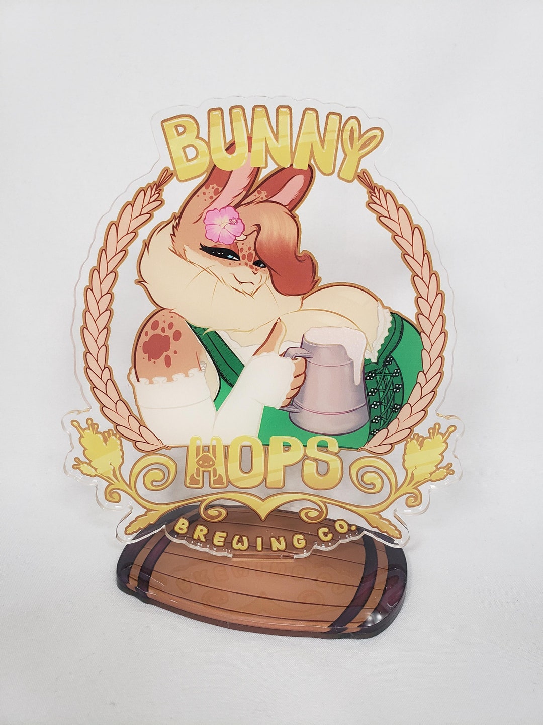Bunny Hops 6" Double Sided Arcylic Standee - Etsy