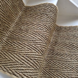 Seagrass Herringbone Stair Runner, 100% Natural Carpet Fibres. FREE ...
