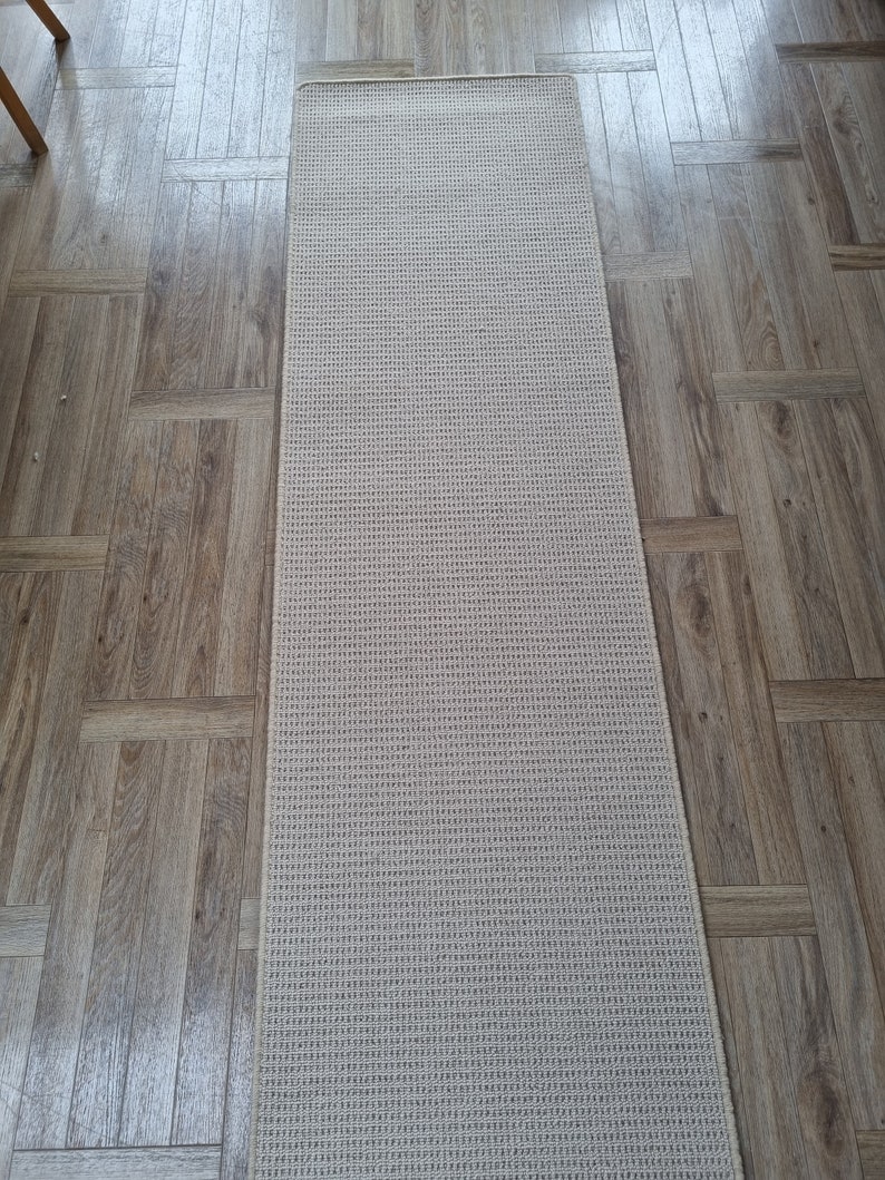 Cormar Avebury Weave Texture Beige Wool Loop Stair Runner With - Etsy