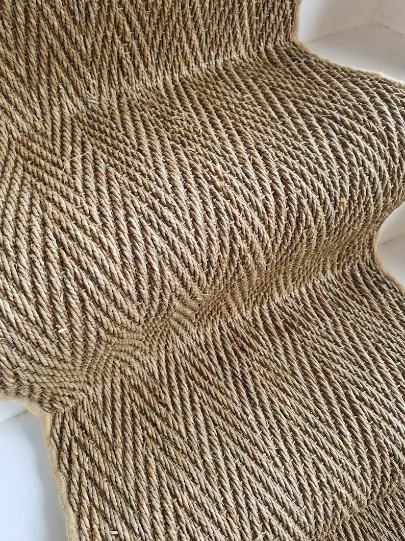 Seagrass Herringbone Stair Runner, 100% Natural Carpet Fibres. FREE ...