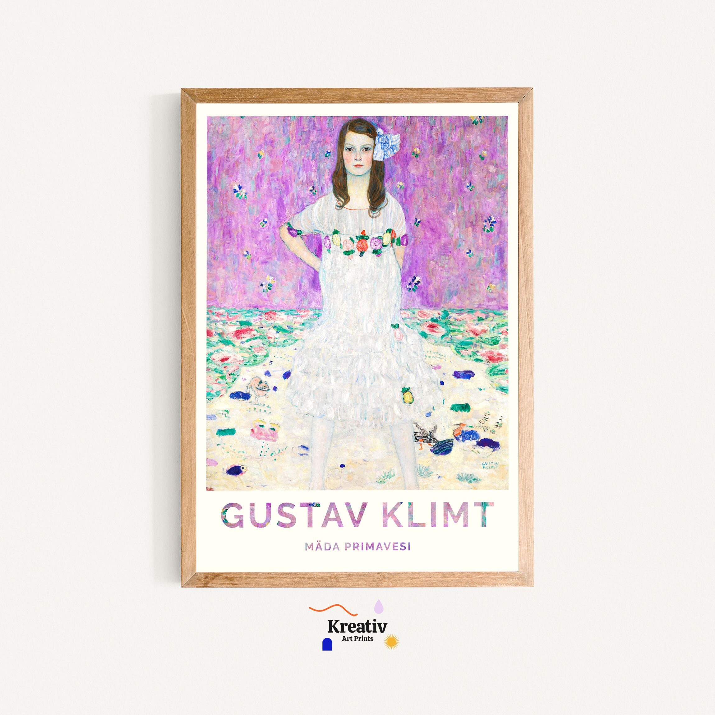 Gustav Klimt, arte descargable, arte mural imprimible, arte mural ...