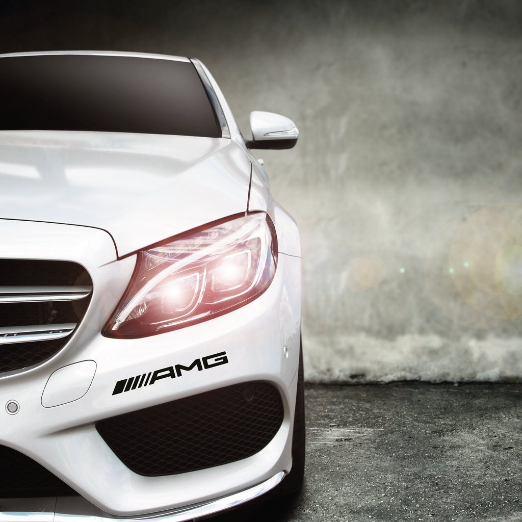Mercedes AMG Car Sticker - Etsy