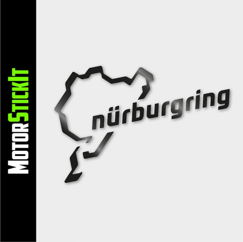 Nürburgring Car Sticker - Etsy