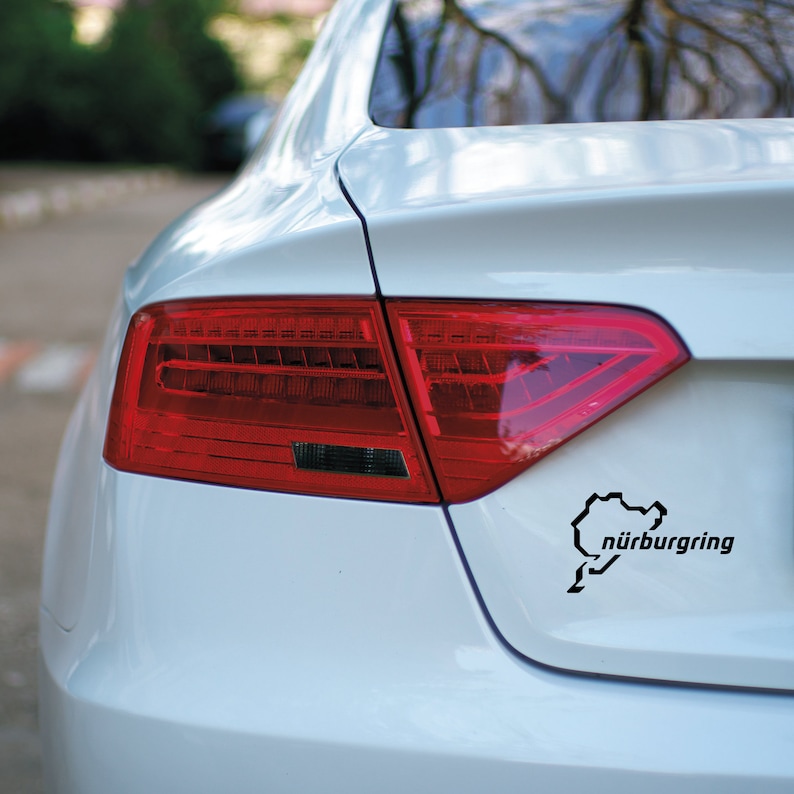 Nürburgring Car Sticker - Etsy