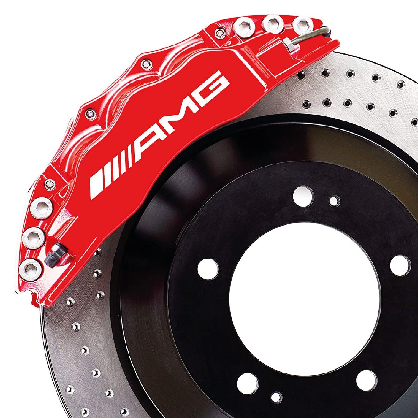 AMG Brake Caliper Stickers - 4x @ 100mm Wide - Etsy