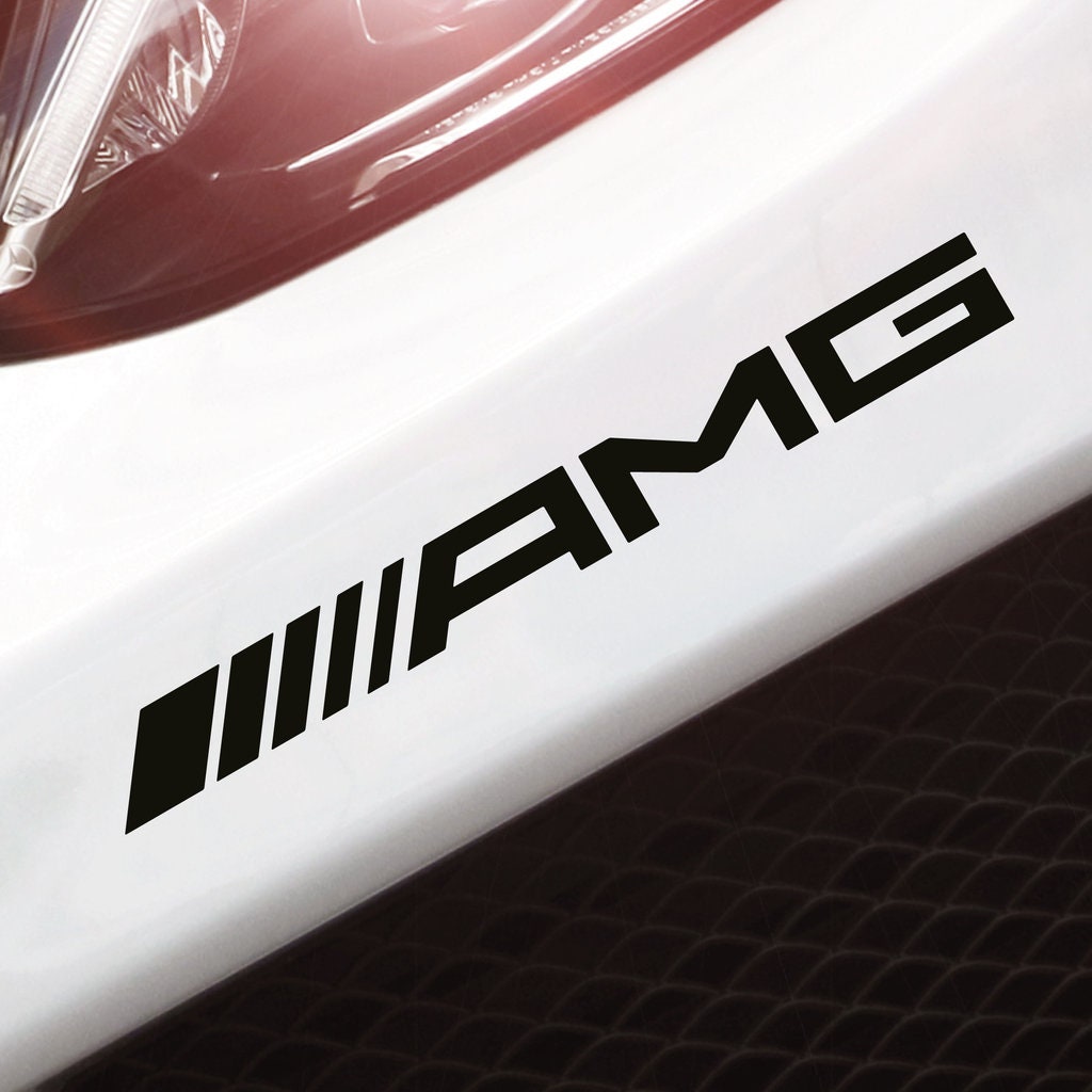 Mercedes AMG Car Sticker - Etsy