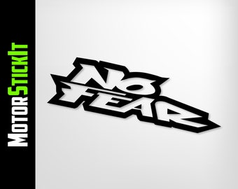NO FEAR Car Window Bumper Vinyl Decal Sticker - Etsy