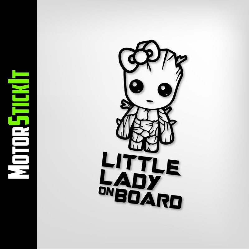 Baby Groot Decals - Etsy
