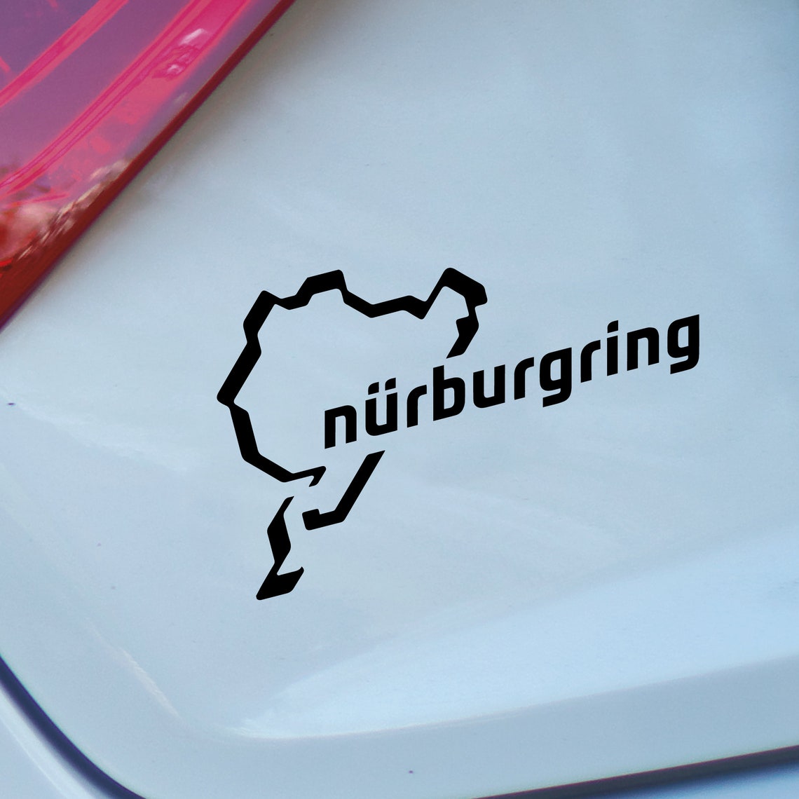 Nürburgring Car Sticker - Etsy