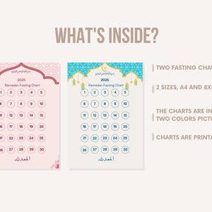 Kids Daily Ramadan Tracker, Fasting Chart, Ramadan Printable, First ...