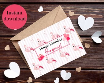 5x7 Birthday Card Happy Birthday Greeting Card Happy - Etsy