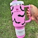 Kitty Stanley Tumbler Cute Halloween Yeti Owala Stanley Pink Hello ...