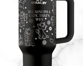 Kitty Stanley Tumbler | Cute Halloween Yeti | Owala | Mint | Chrome ...