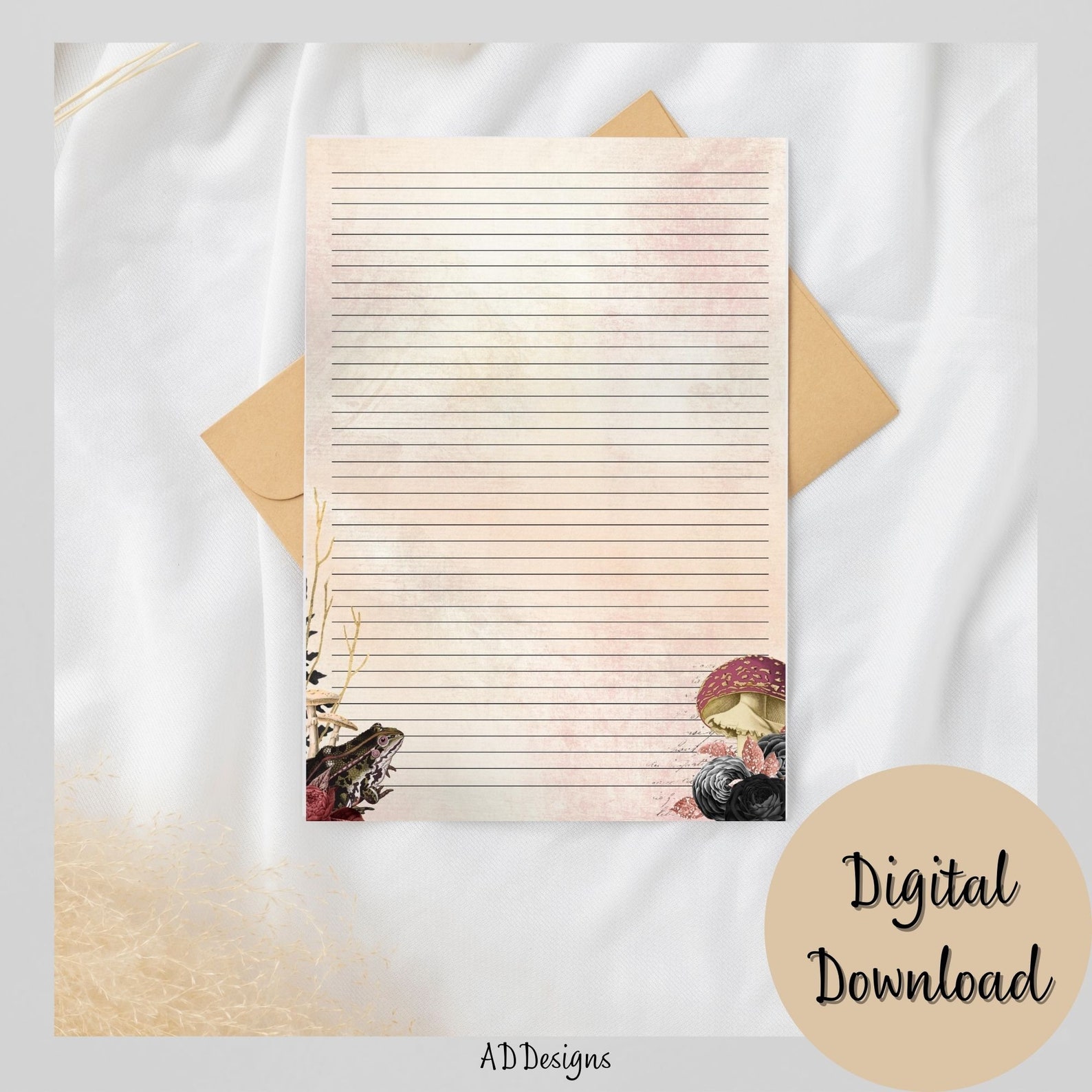 Printable Writing Paper, Printable Stationary, Journal Paper ...