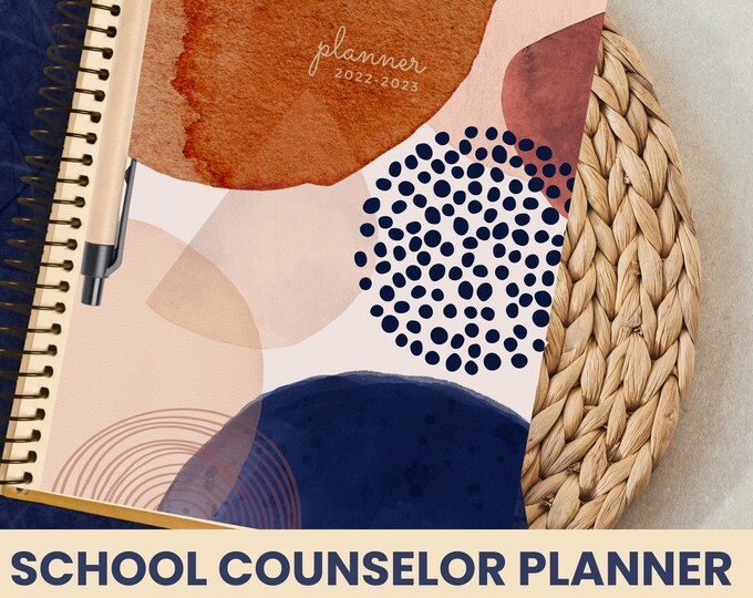 Deluxe School Counselor Planner 2022-2023 - Etsy