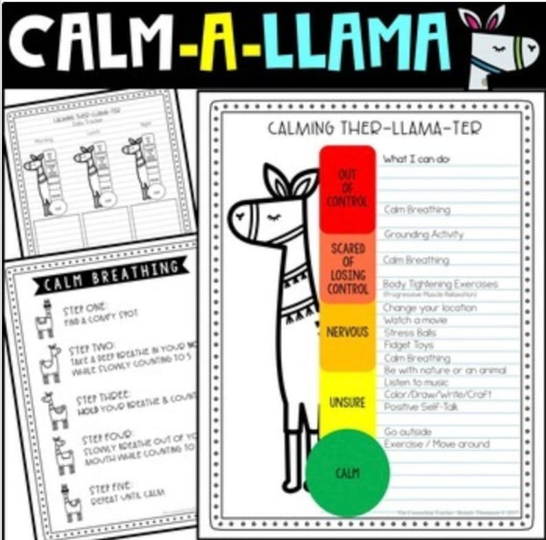 Calming Activities for Kids - Self Regulation Station - Etsy