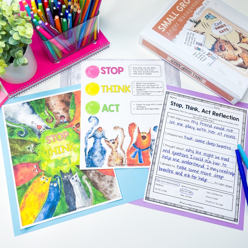 School Counselor Small Group Lessons Bundle - Etsy