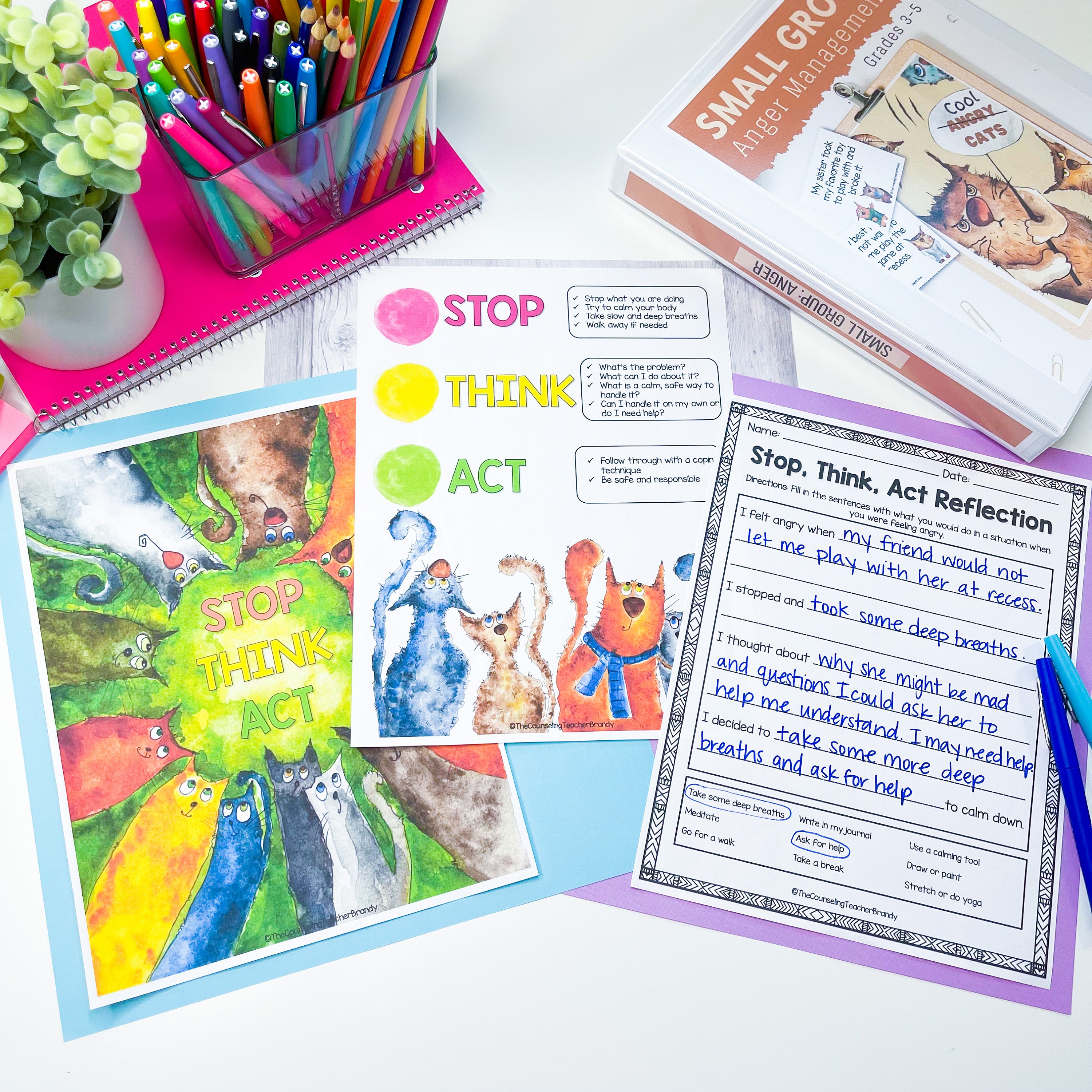 School Counselor Small Group Lessons Bundle - Etsy