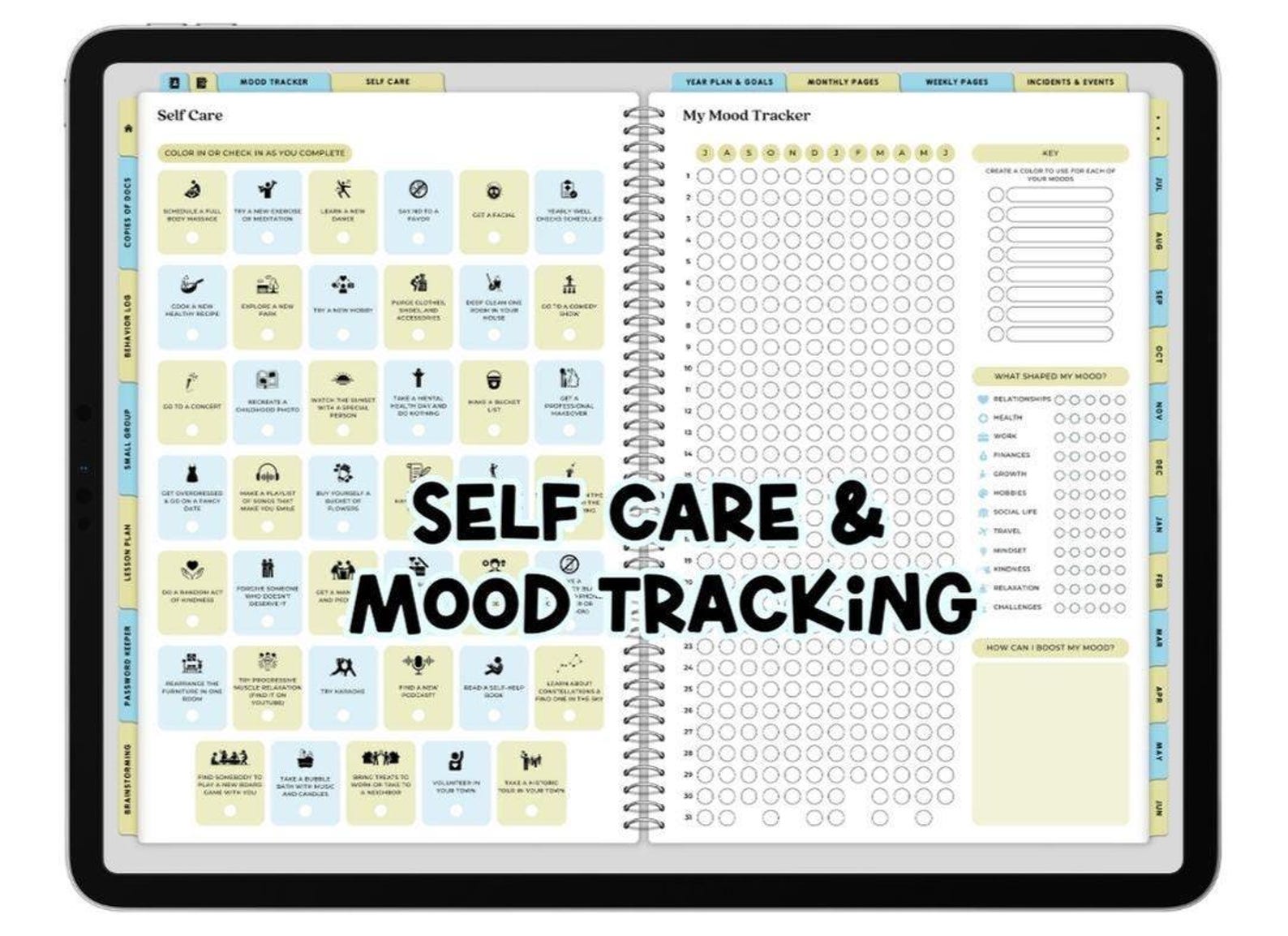 Goodnotes School Counseling Planner Interactive 2025-2026 - Etsy