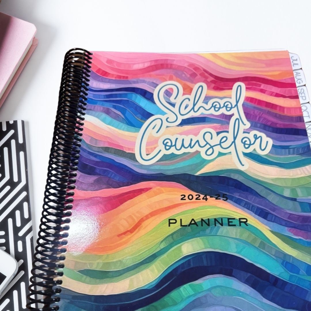 School Counseling Planner 2024-2025 - Etsy