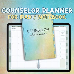 Goodnotes School Counseling Planner Interactive 2025-2026 - Etsy