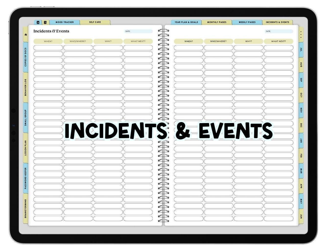 Goodnotes School Counseling Planner Interactive 2025-2026 - Etsy