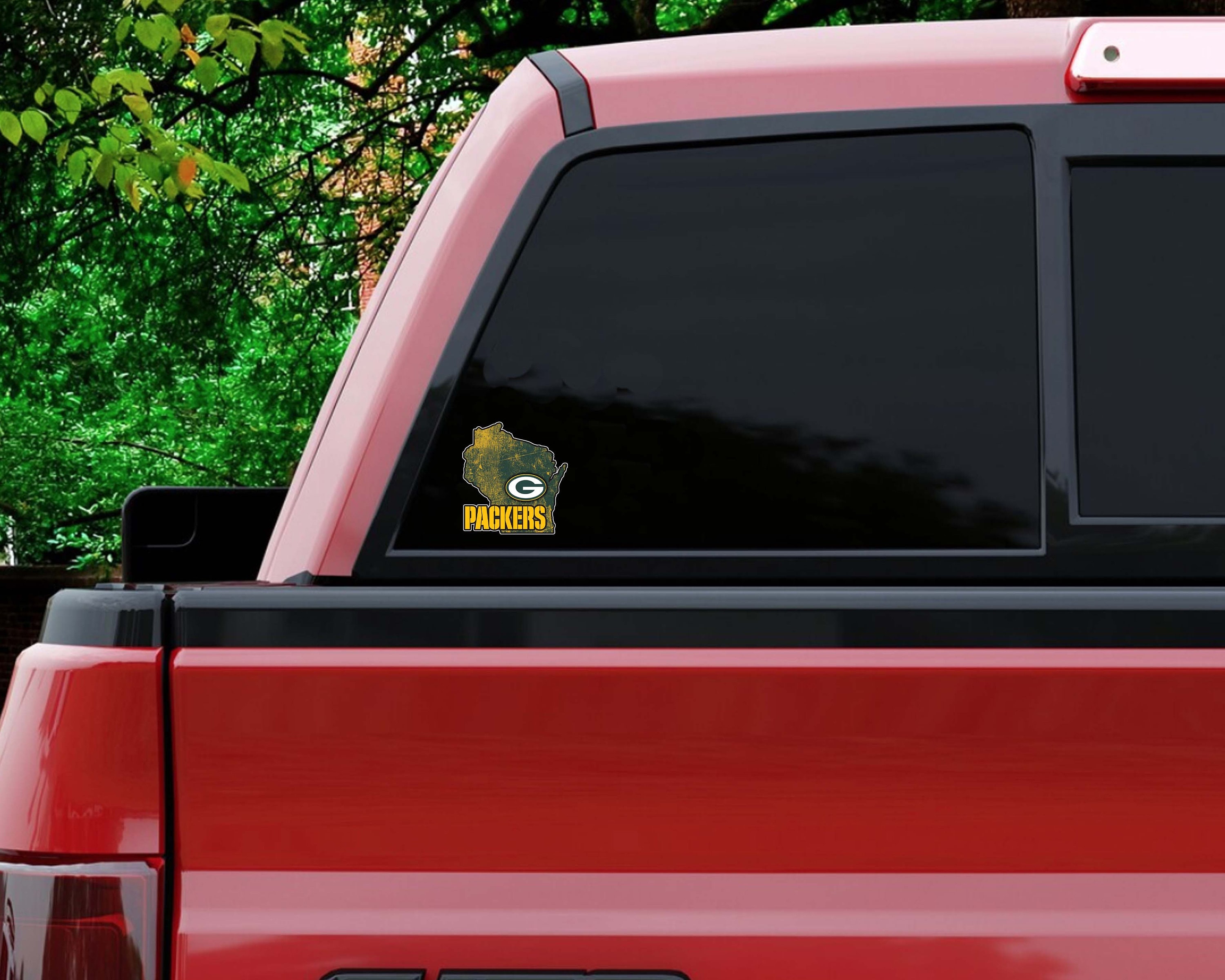 Wisconsin, Sports Team, Sticker, Logo, Waterproof Vinyl, Gift, Custom ...