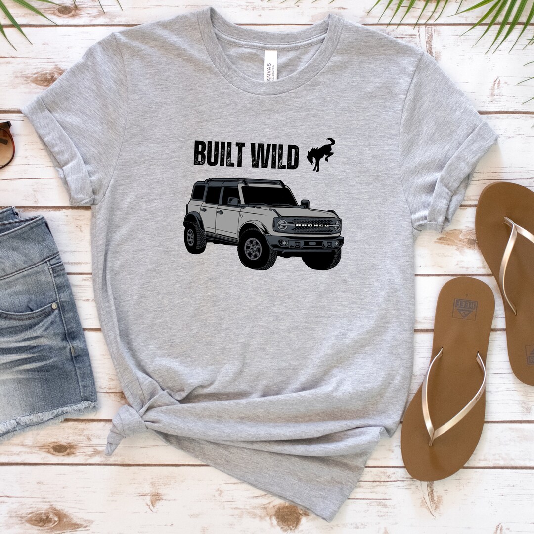 Ford Bronco Shirt, Iconic Silver Bronco, Bronco Lover, Bronco Owner ...