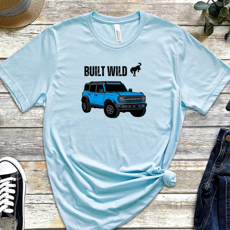 Ford Bronco Shirt Velocity Blue Bronco Bronco Lover Bronco - Etsy
