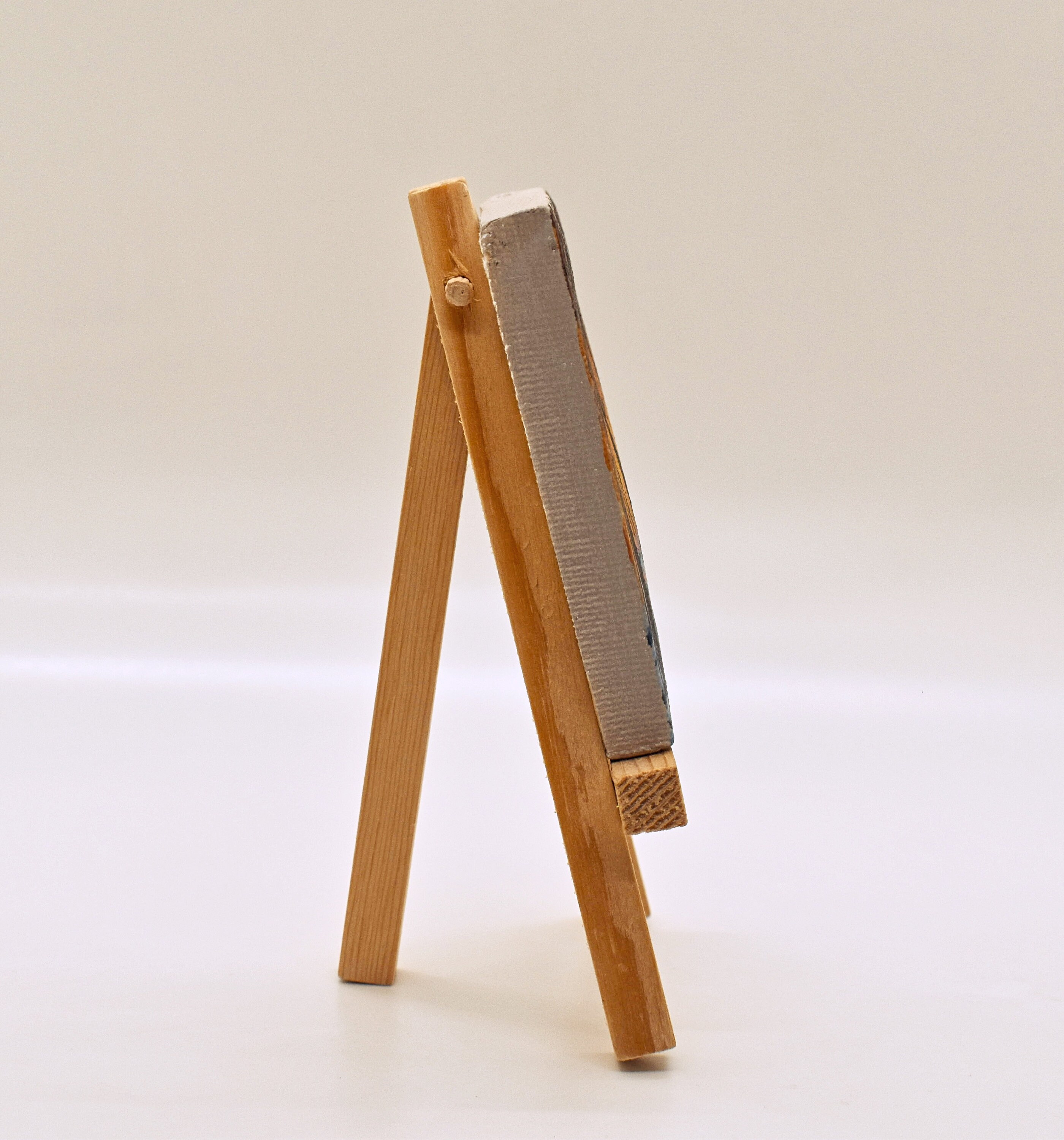 Winter Sunset Miniature Oil Painting on Canvas - Etsy