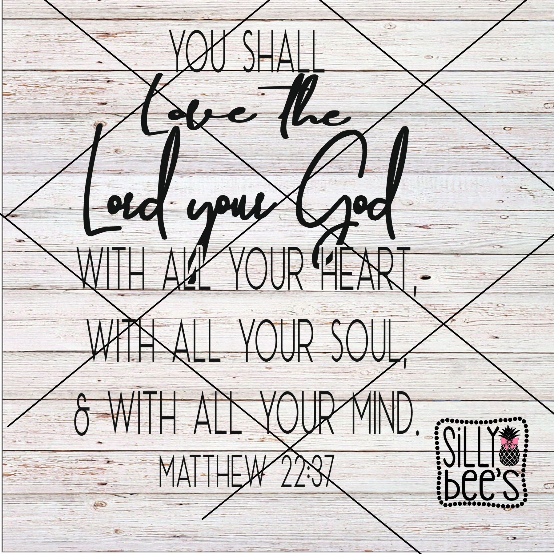 Scripture Pack SVG PNG Psalms 23 John 3:16 Psalms 56 Matthew 22 1 ...