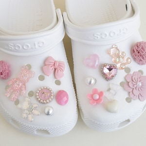 16 Pieces of Unique Charm, Pink Charms, Clog Charm, Charms for Clogs ...