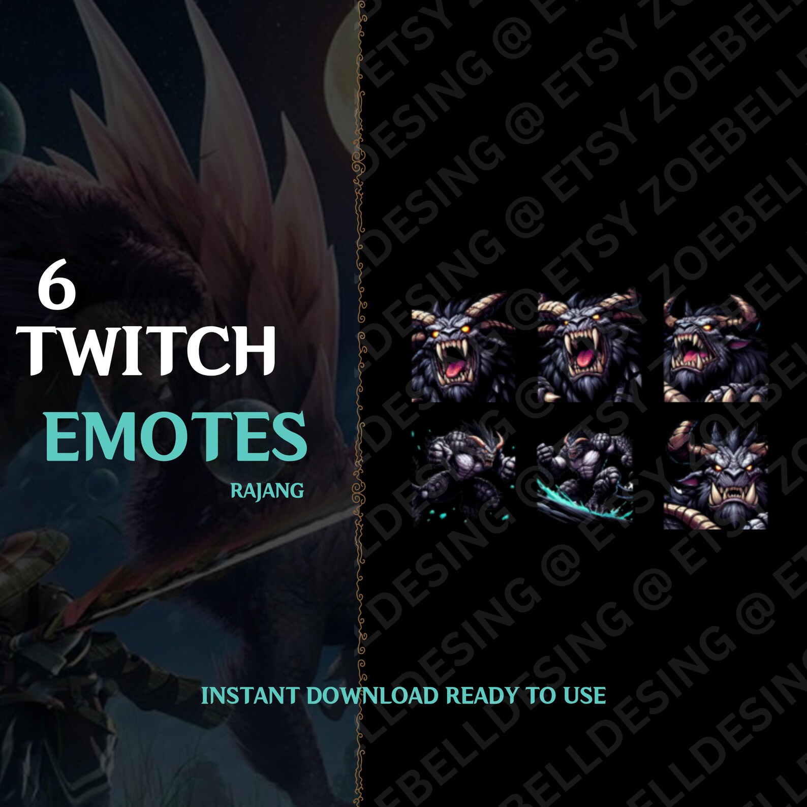 Twitch Emotes | Monster Hunter Emotes | Streaming Emotes | Twitch ...