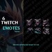 Cute Male Orc Emote Pack – 5 Twitch and Discord Emotes, High Quality ...