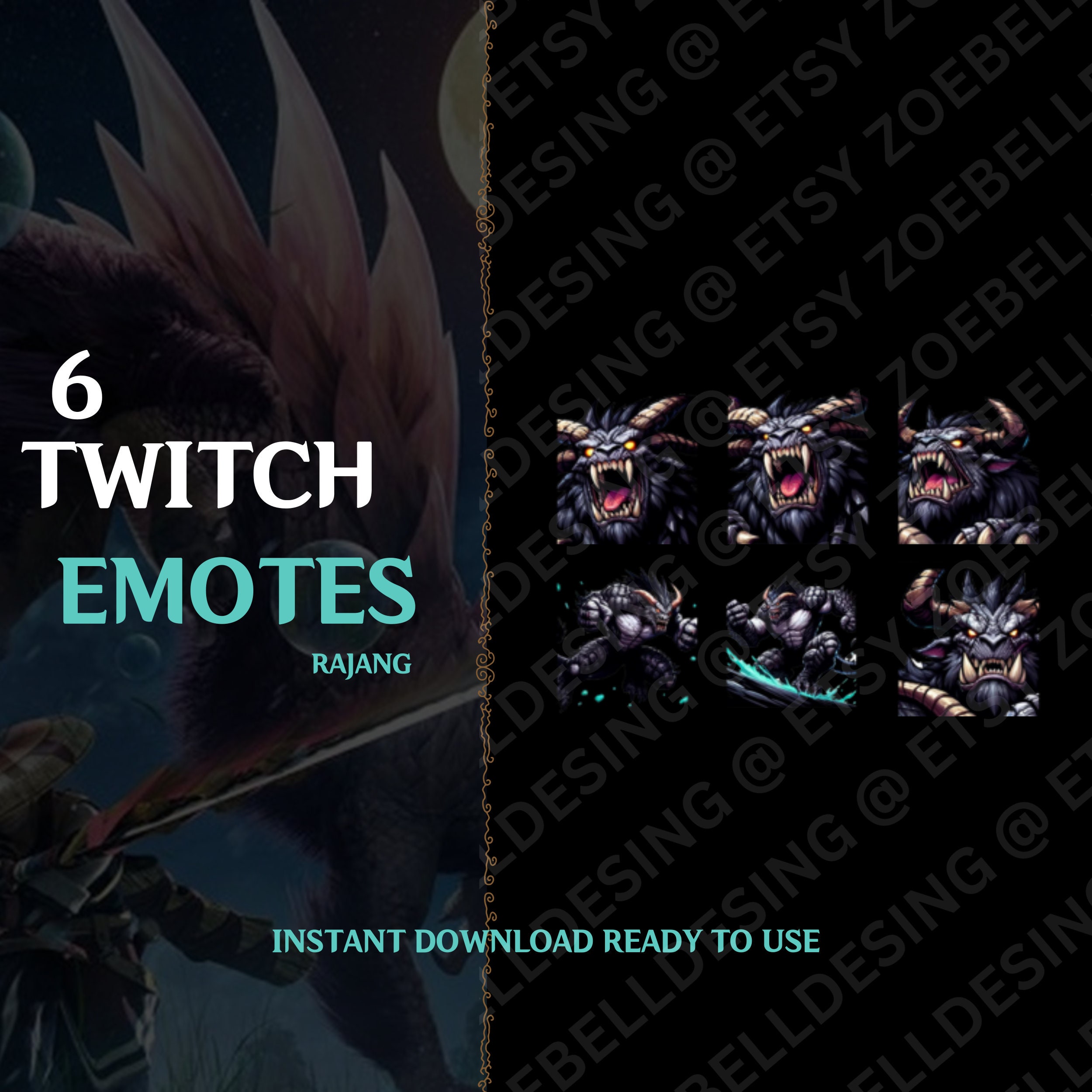 Twitch Emotes | Monster Hunter Emotes | Streaming Emotes | Twitch ...