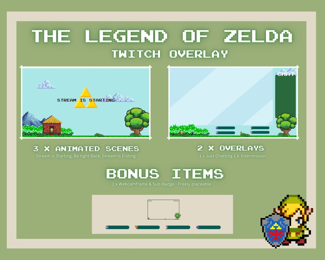 Complete Twitch Overlay Fully Animated - Animated Screens, Stream ...