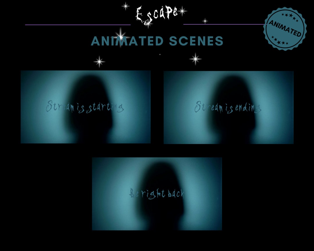 Animated Horror Overlay With Nun Scene - Perfect for a Spooky Stream ...