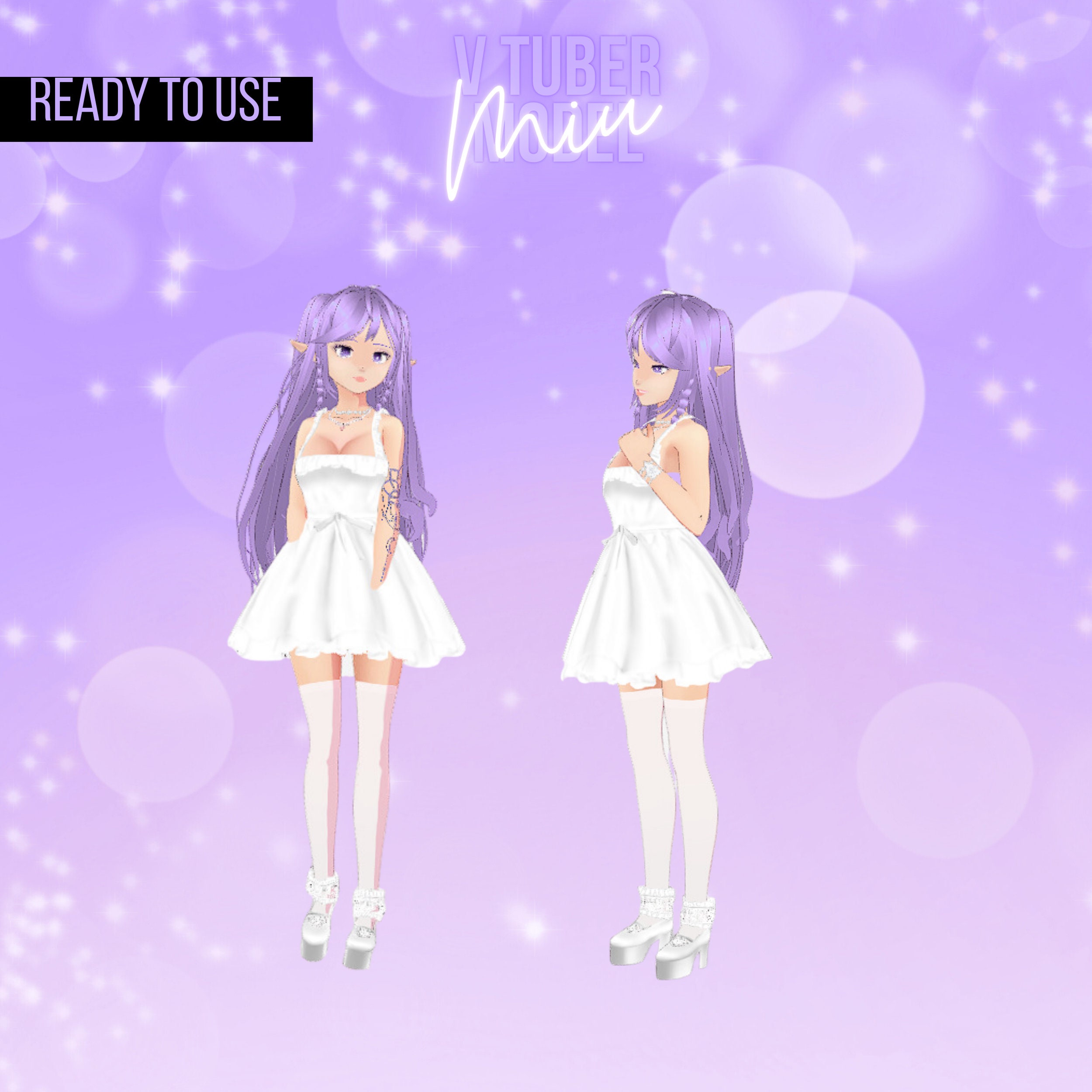 Miu Vtuber Model - Vtube Avatar - Vtube Character - 3D Vtube Model ...