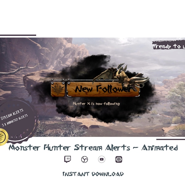 Monster Hunter Rise Overlay - Etsy