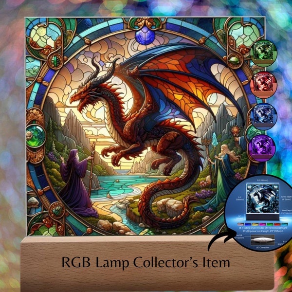 Dragon Lamp - Etsy UK