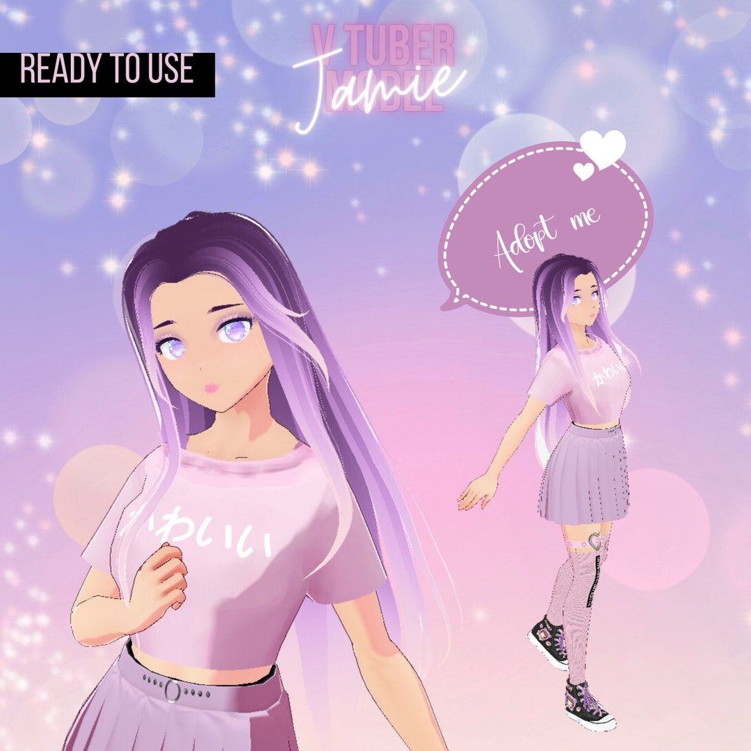 Jamie Vtuber Model - Vtube Avatar - Vtube Character - 3D Vtube Model ...