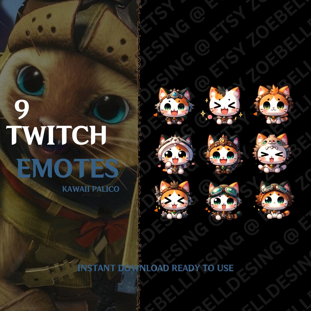 Twitch Emotes Monster Hunter Emotes Streaming Emotes Twitch & Discord ...