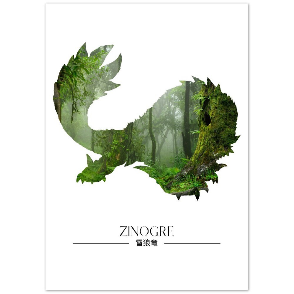 Print & Digital: Monster Hunter Poster Premium Semi-glossy Poster With ...