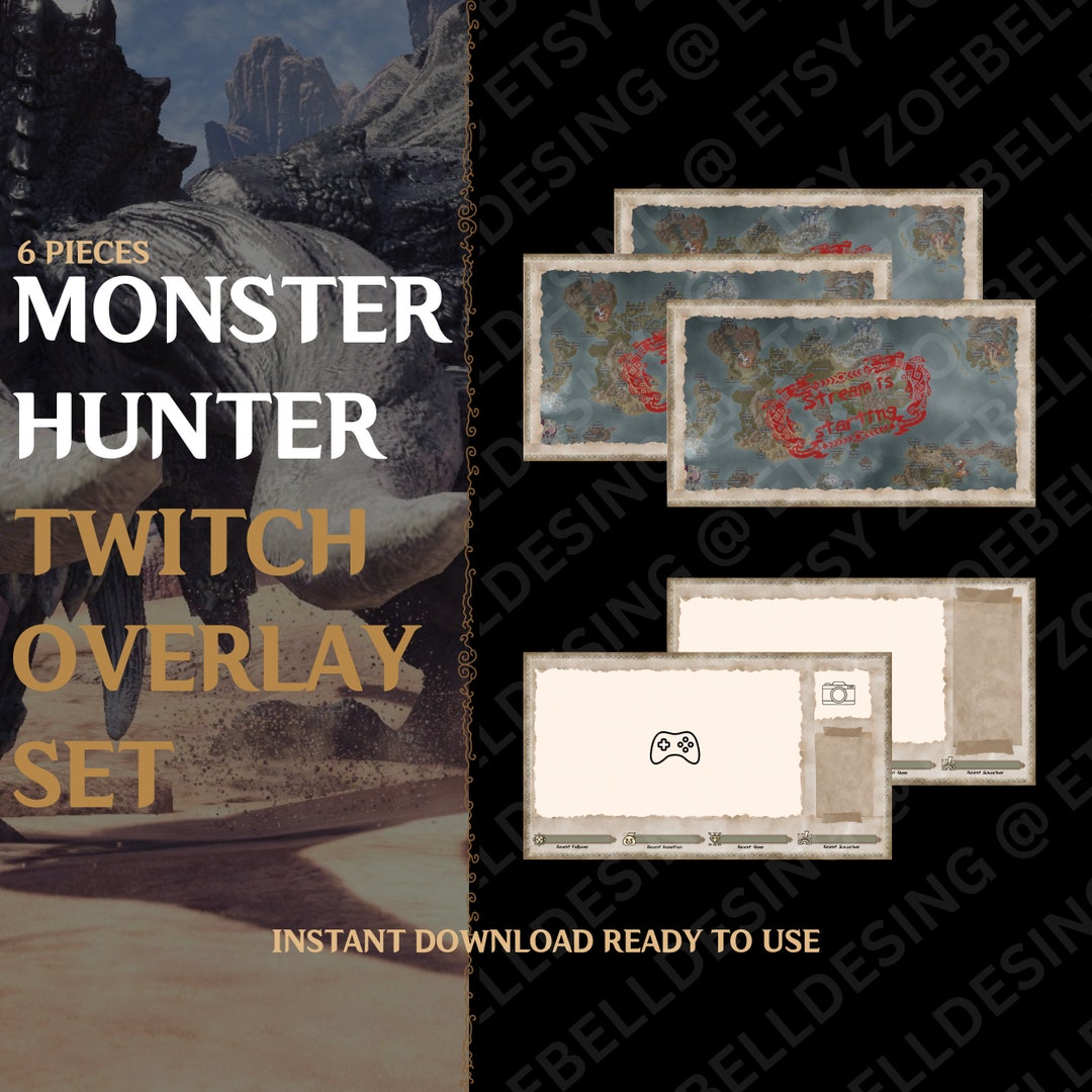 Twitch Overlay / Stream Pack - Animated Scenes, Stream Overlays and ...