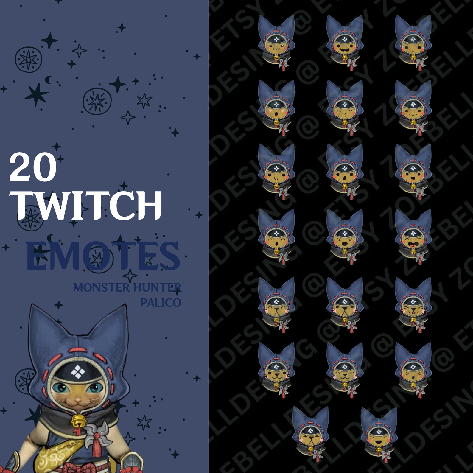 Twitch Emotes Monster Hunter Emotes Streaming Emotes Twitch & Discord ...