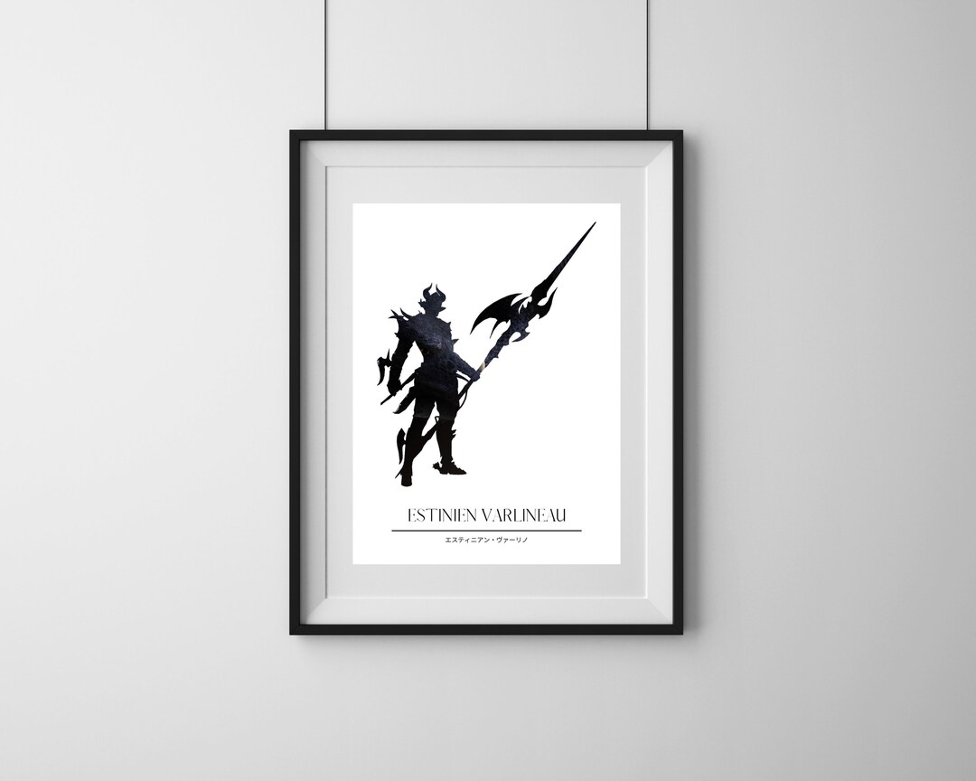 Final Fantasy Poster - Premium Semi-glossy Poster With Final Fantasy ...
