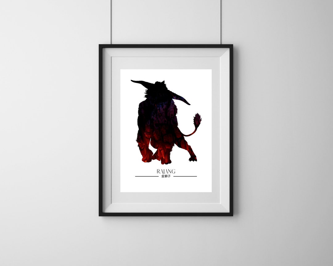 Monster Hunter Poster Premium Semi-glossy Poster With Monster Hunter ...