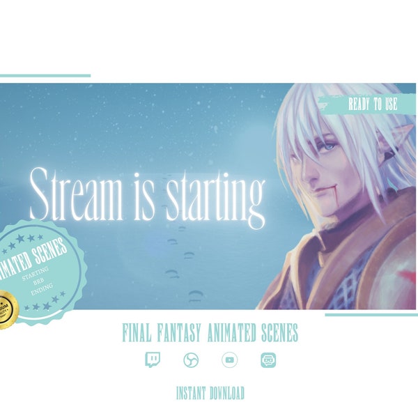 Final Fantasy Xiv Stream Overlay - Etsy