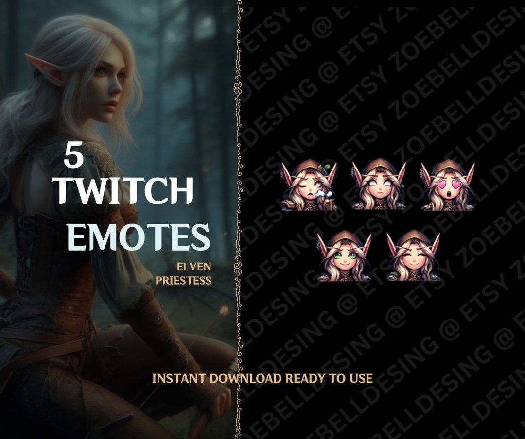 Nightelf Hunter Sin'dorei Hunter Emote Pack 5 World of Warcraft ...
